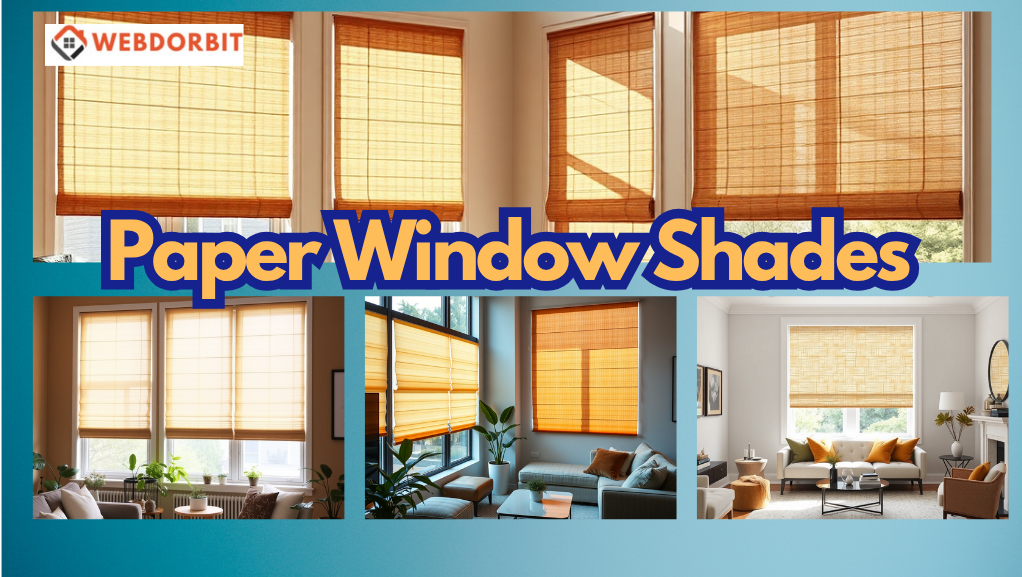 Paper Window Shades: The Ultimate Fusion of Privacy & Style